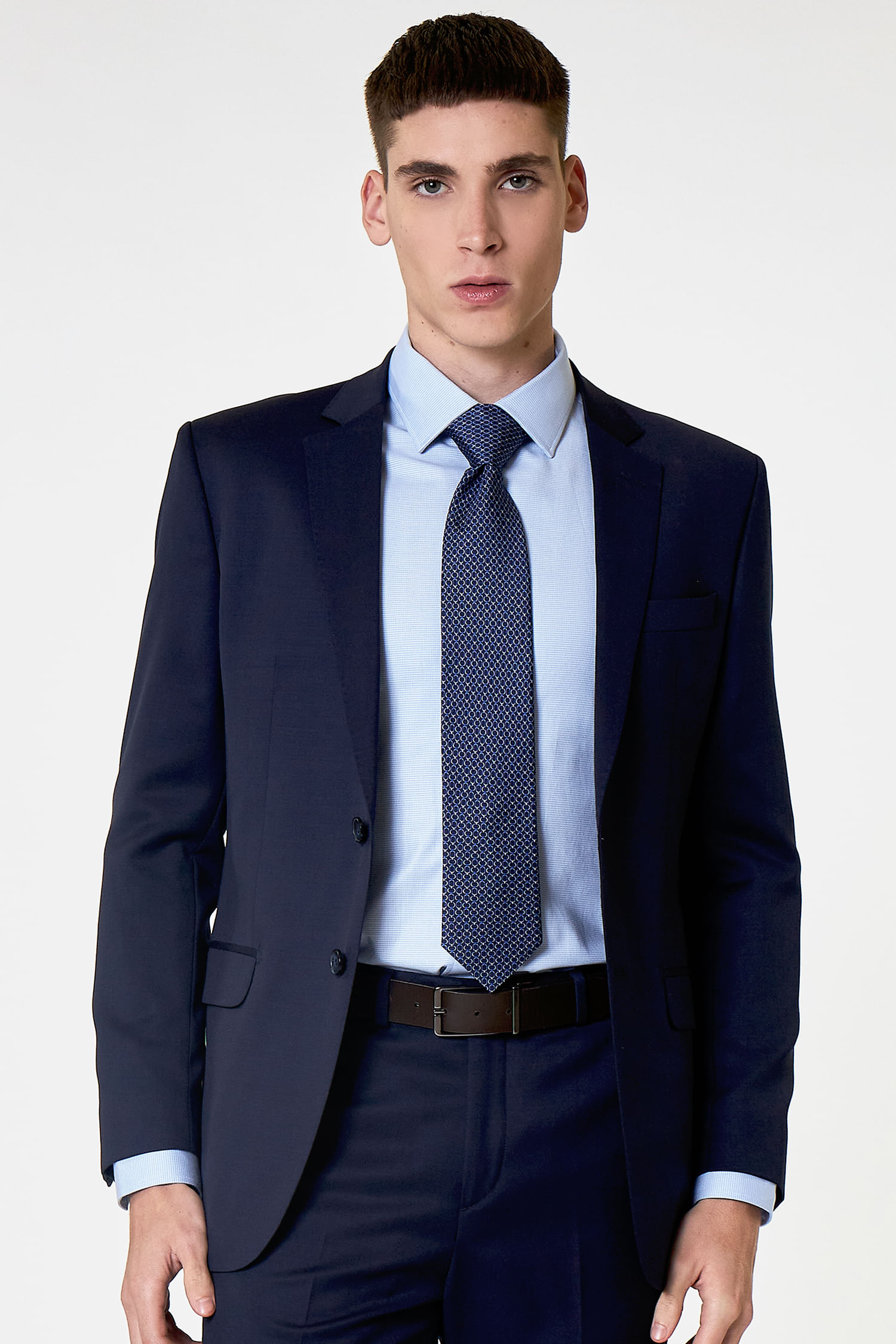 Costume Super 120's Regular Médio Essenziale Fideli - Fideli